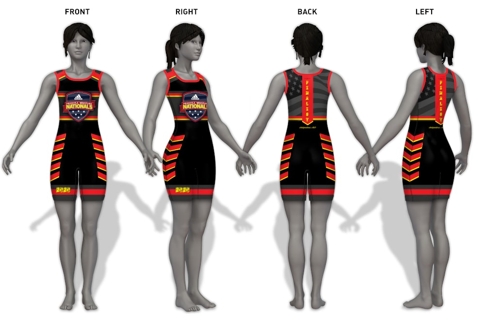 Women's Cut Wrestling Singlets Youth and Adult - Blue Chip Wrestling