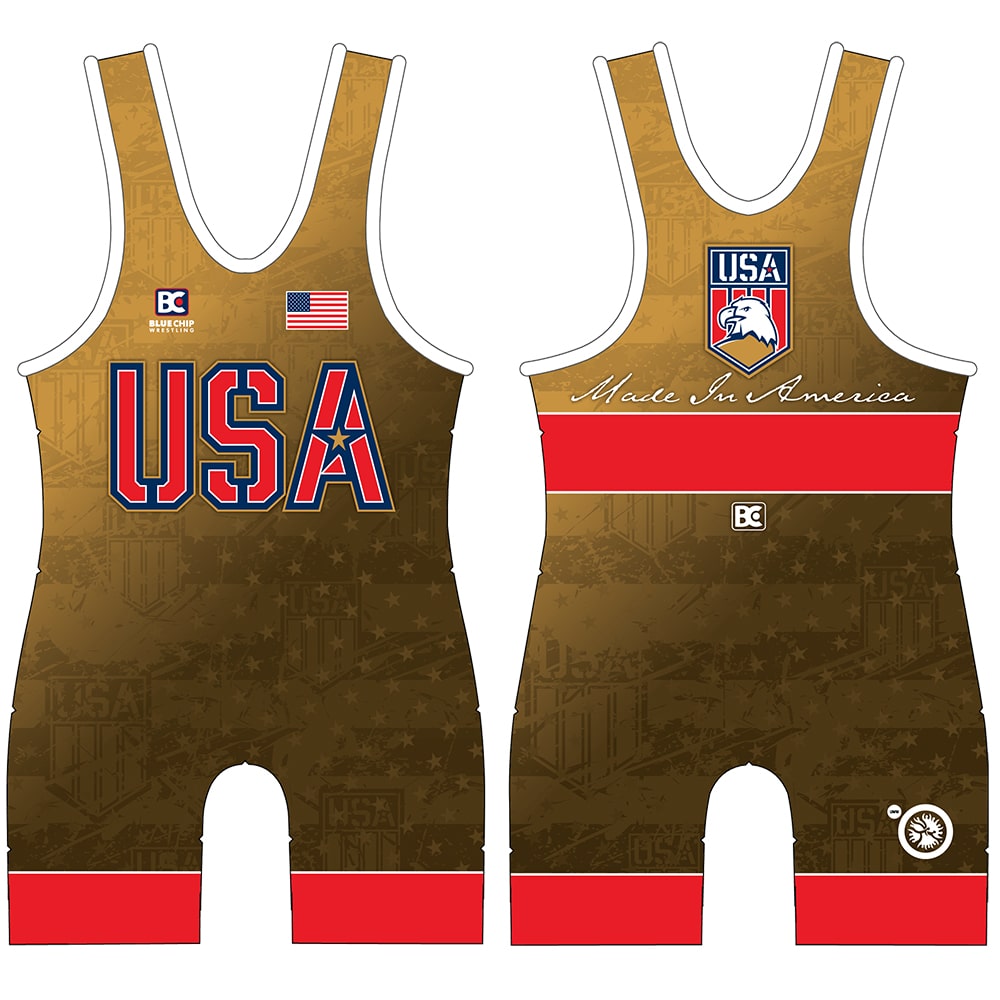 MIA 4.0 Blue Wrestling Singlet - Blue Chip Wrestling