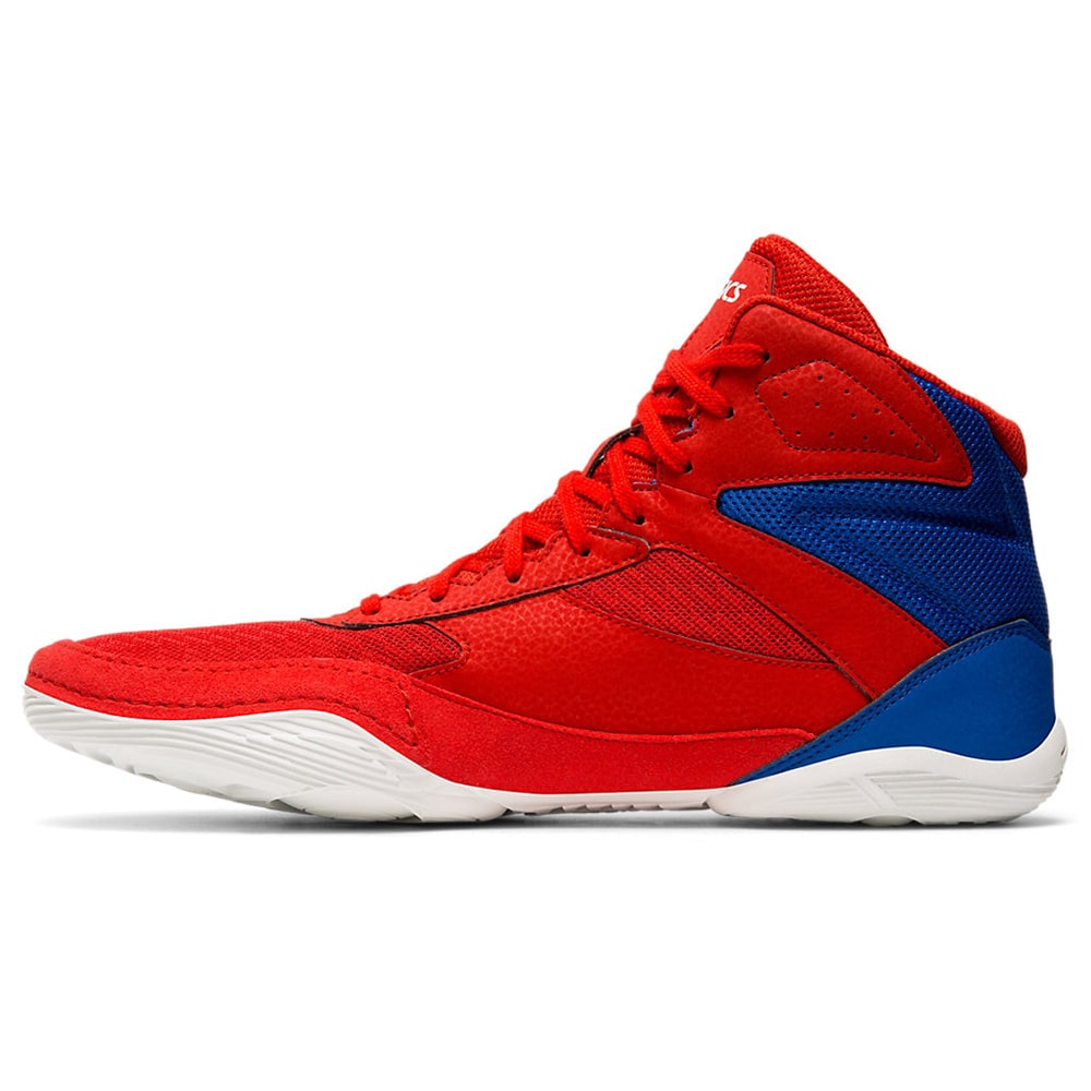 Shop for Asics Matflex 6 Wrestling Shoes (Classic Red / White) - Blue ...