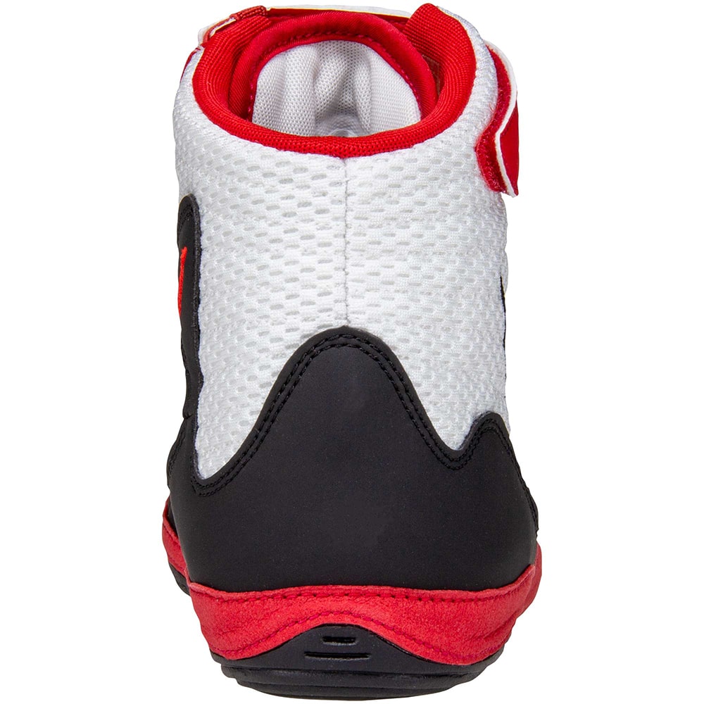 Nike Inflict 3 Wrestling Shoes (Black / White / Red) - Blue Chip Wrestling