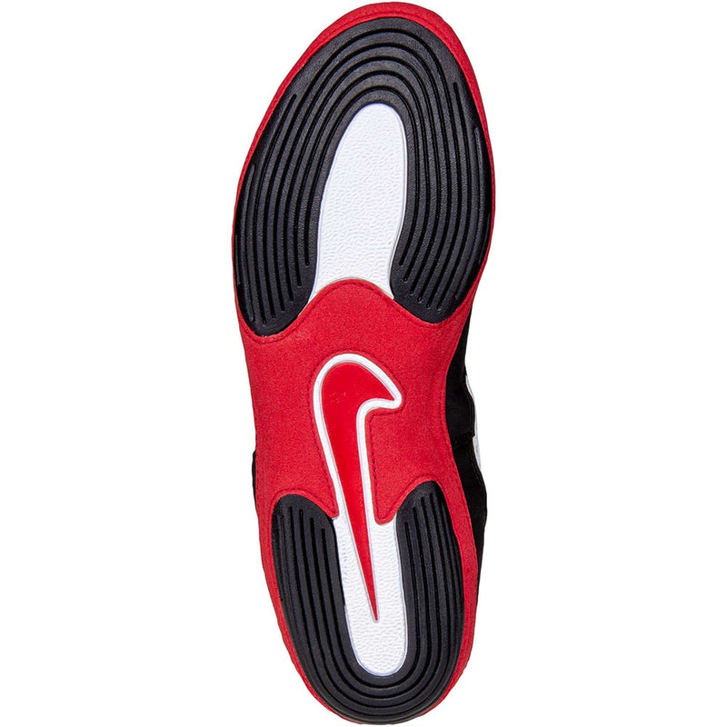 Nike Inflict 3 Wrestling Shoes (Black / White / Red) - Blue Chip Wrestling