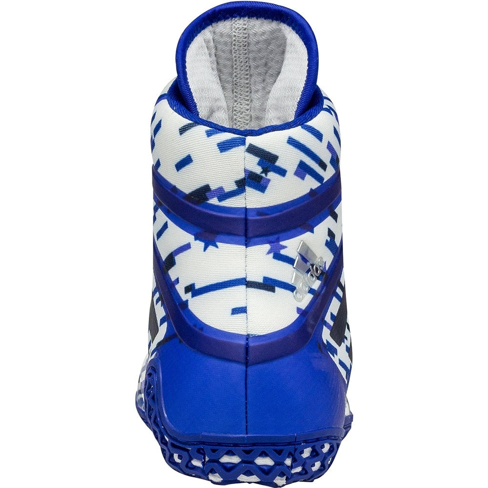 Adidas Impact Wrestling Shoes (Royal Digital Print) - Blue Chip Wrestling