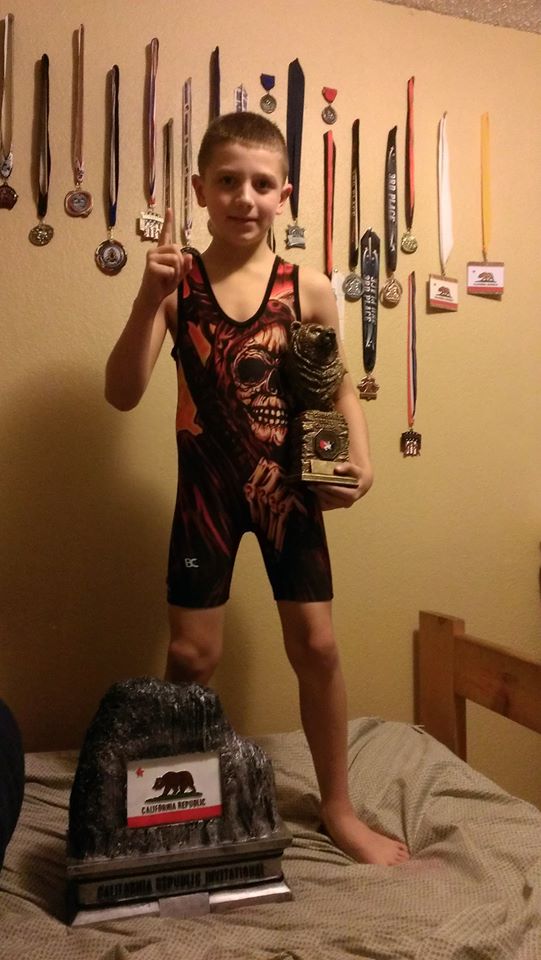 Grim Reaper Sublimated Wrestling Singlet - Blue Chip Wrestling